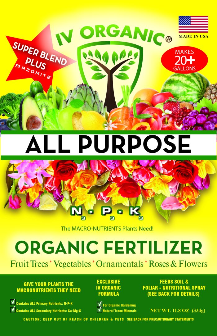 All Purpose Fertilizer – Super Blend – IV Organics
